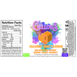 4D Gummies Mango Nectarine